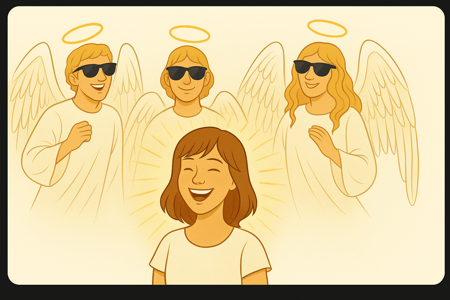 Angel Answers & Sacred LOLs – The Angelic Frequency of Joy - Messengers ...